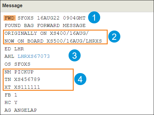How to Read WorldTracer Messages