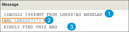 How to Read WorldTracer Messages