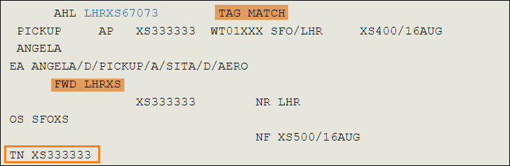 How to Read WorldTracer Messages
