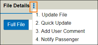 WorldTracer User Interface